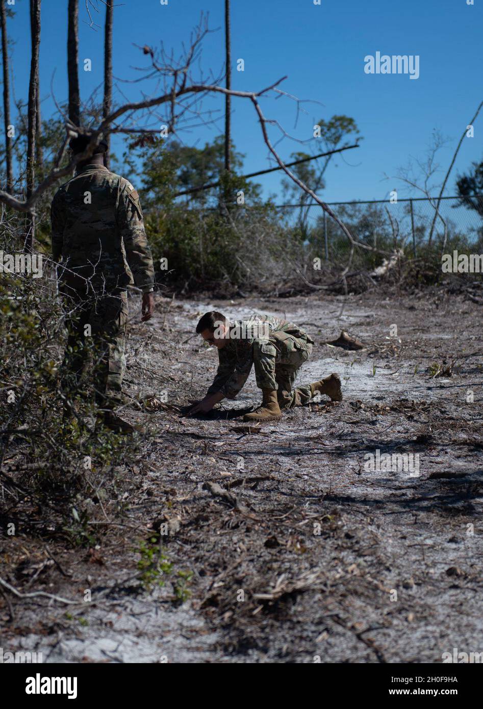 U.S. Air Force Staff Sgt. Jason Vogt, 325th Security Forces Squadron ...