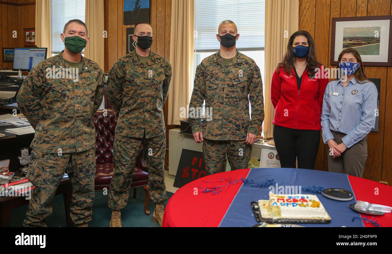 U.S. Marine Corps Col. William C. Bentley, commanding officer, Marine ...