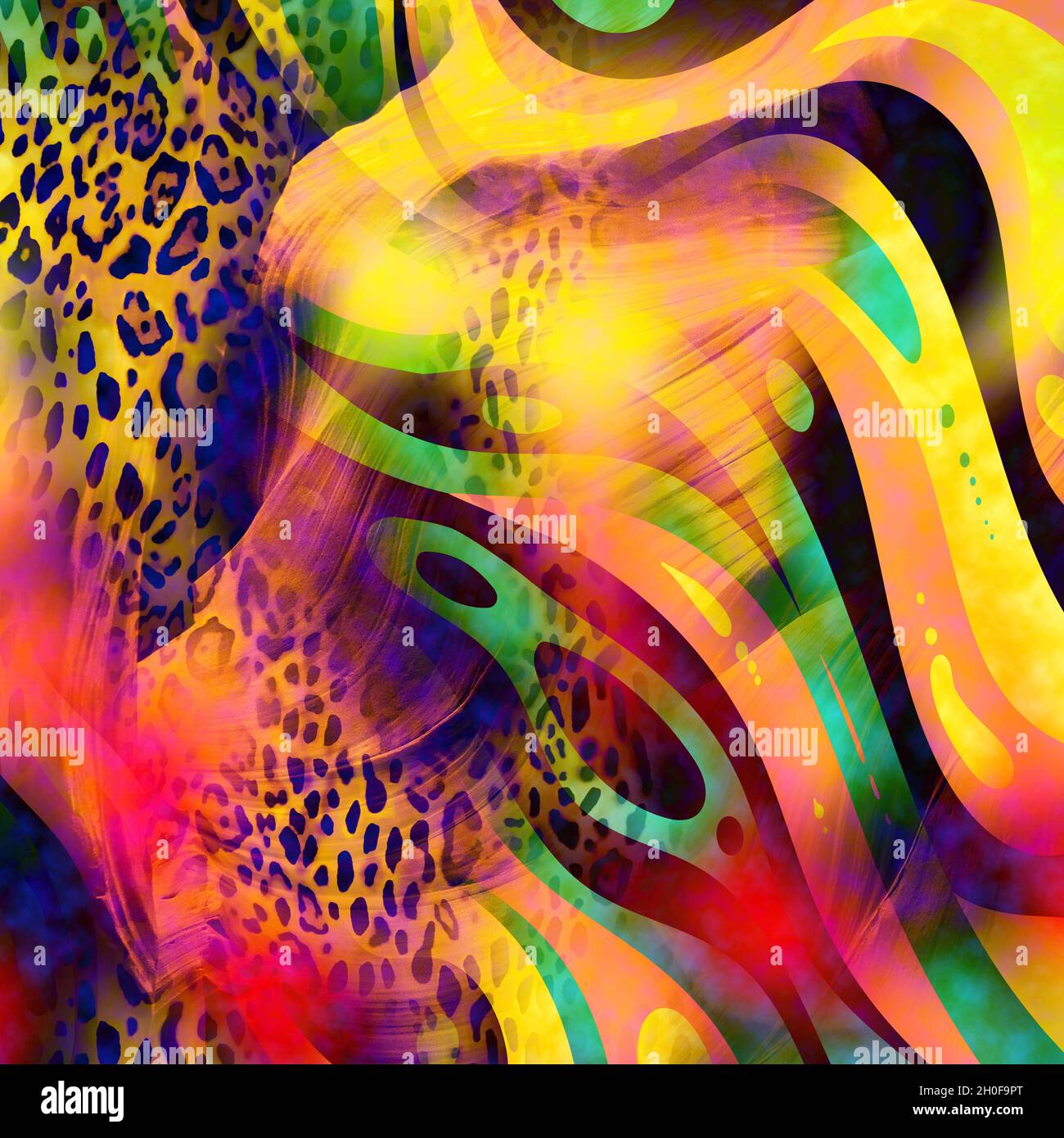 textile print patterns, modern mixed designs Stock Photo - Alamy