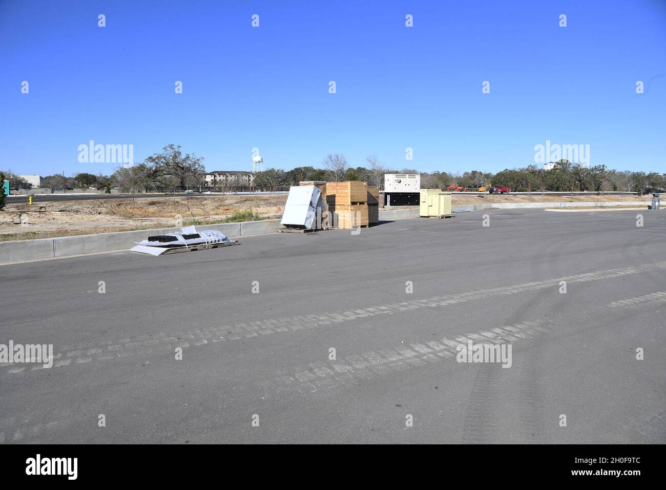 The construction for the new Division Street Gate entrance continues at ...