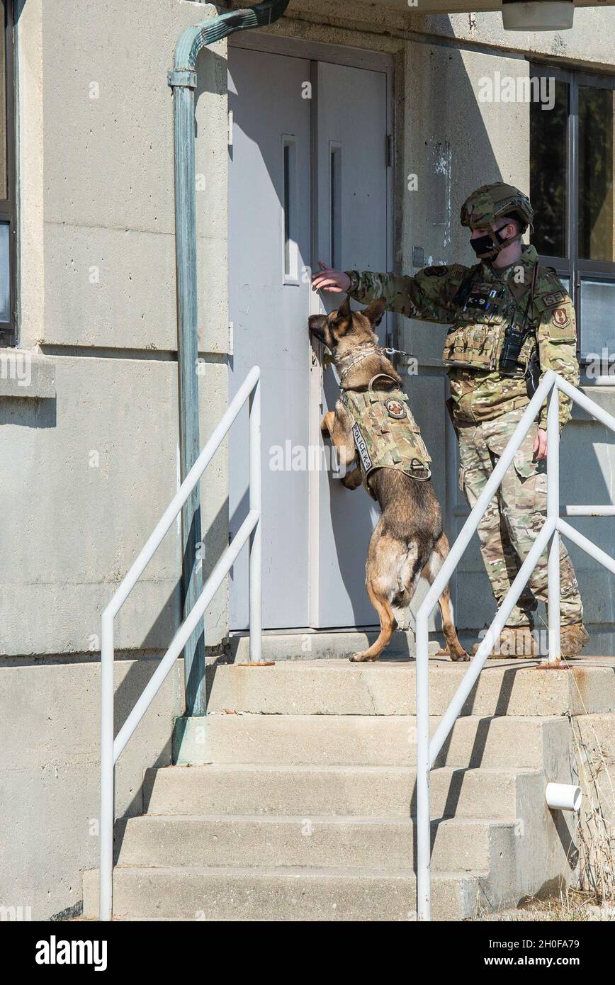 U.S. Air Force Staff Sgt. Alexander Schmitt, 88th Security Forces ...