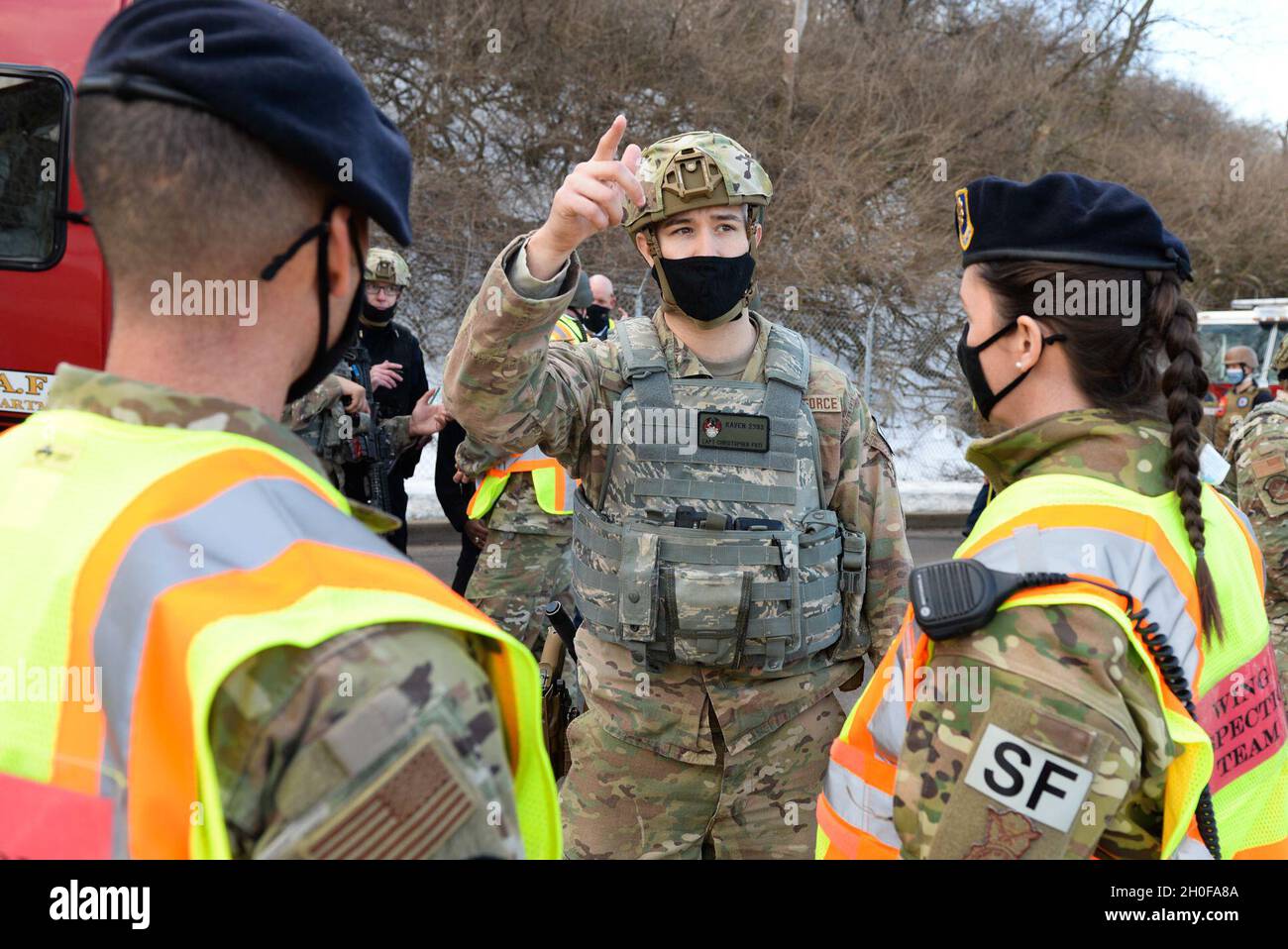U.S. Air Force Capt. Christopher Foti, 88th Security Forces Squadron ...