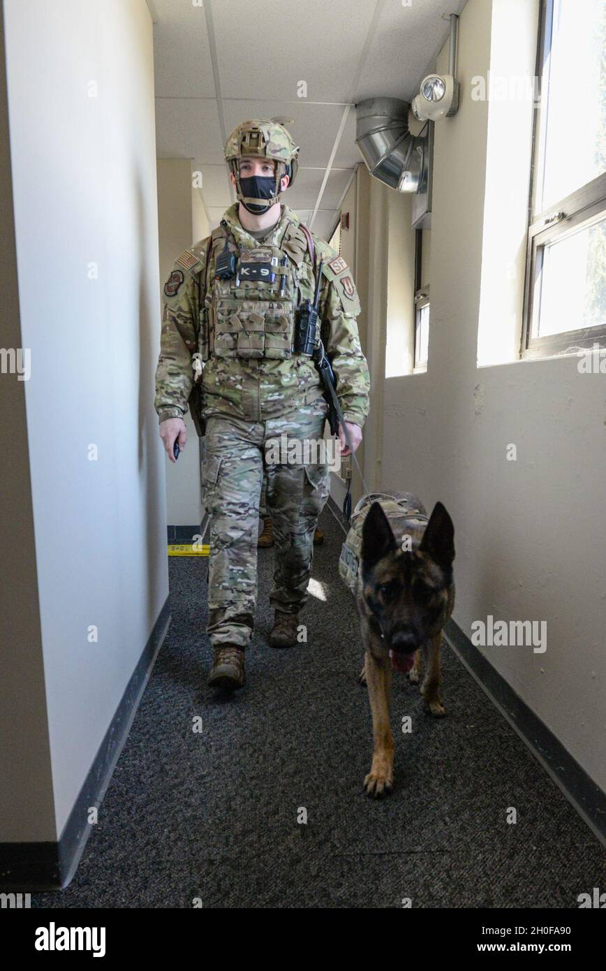 U.S. Air Force Staff Sgt. Alexander Schmitt, 88th Security Forces ...
