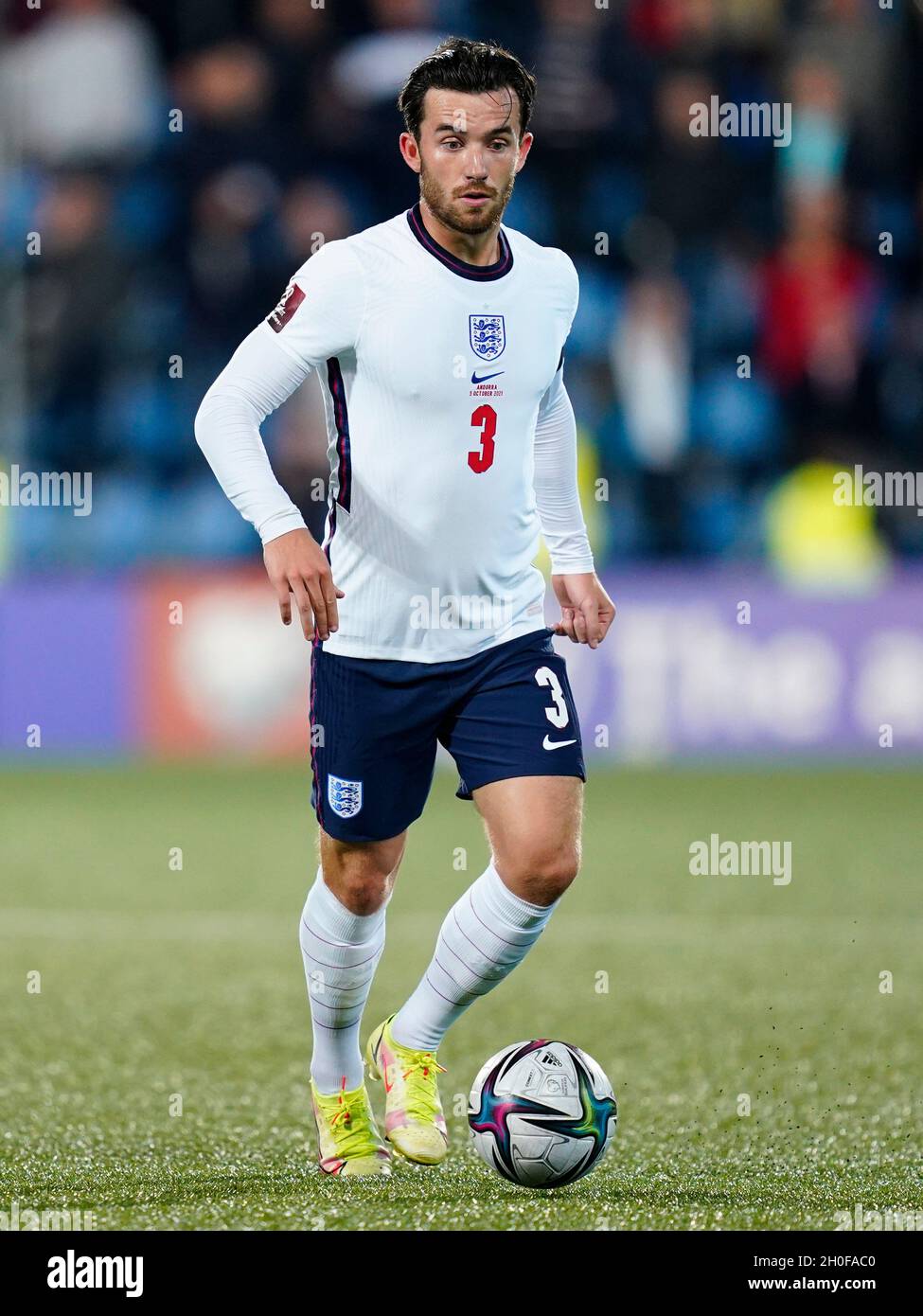 Ben Chilwell of England during the FIFA World Cup 2022 Qualifier match ...