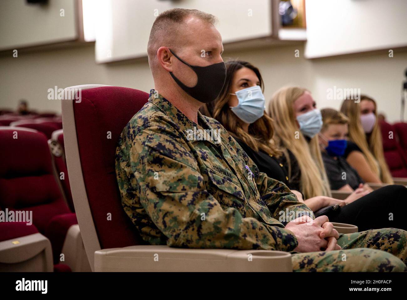 U.S. Marine Corps Capt. Kevin. W. Leishman, an Anti-Terrorism force ...