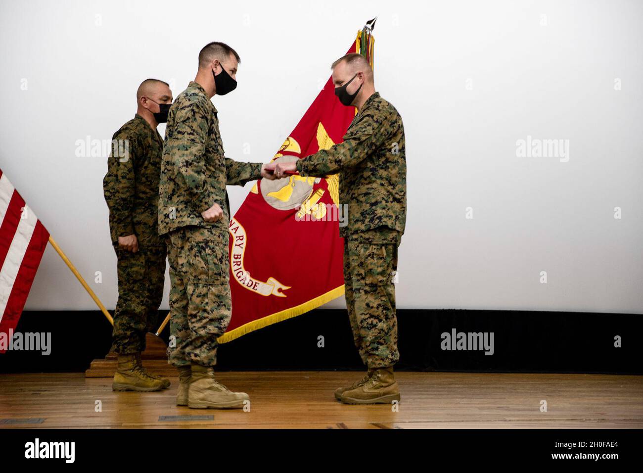 U.S. Marine Corps Brig. Gen. Kyle Ellison, Commanding General for 3rd ...