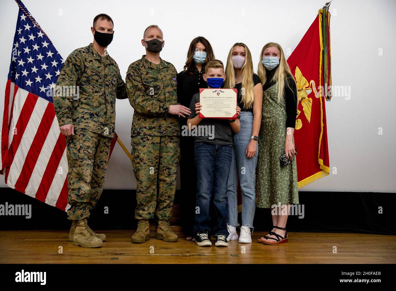U.S. Marine Corps Brig. Gen. Kyle Ellison, Commanding General for 3rd ...