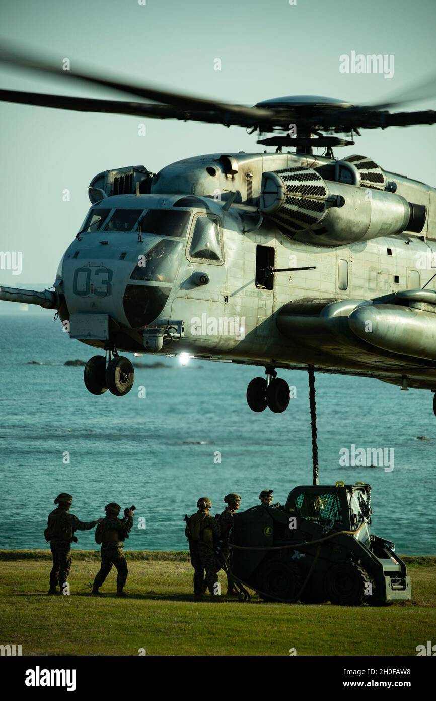 U.S. Marines with 3d Landing Support Battalion, Combat Logistics ...