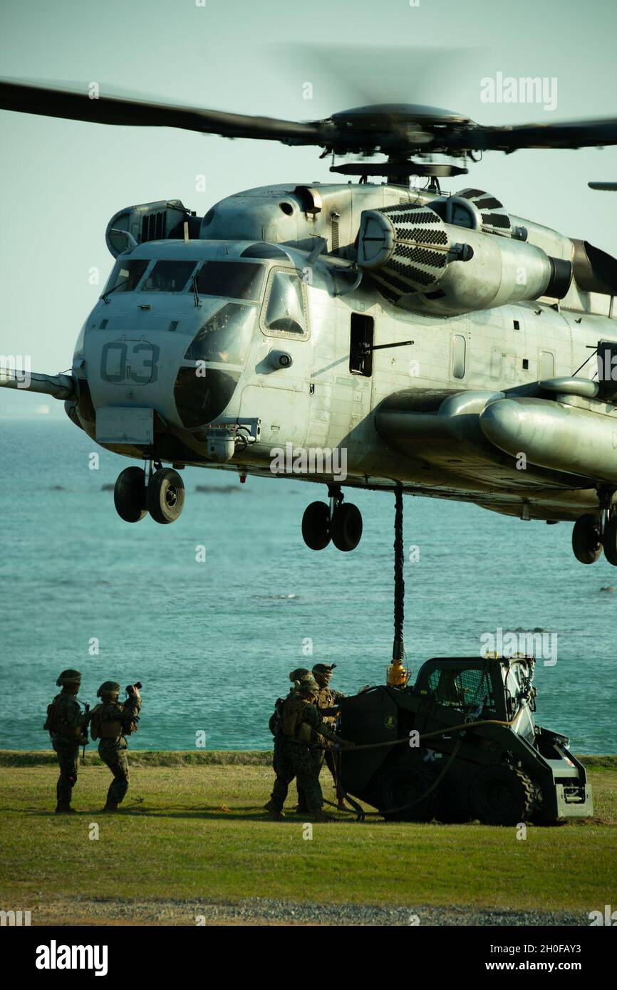 U.S. Marines with 3d Landing Support Battalion, Combat Logistics ...