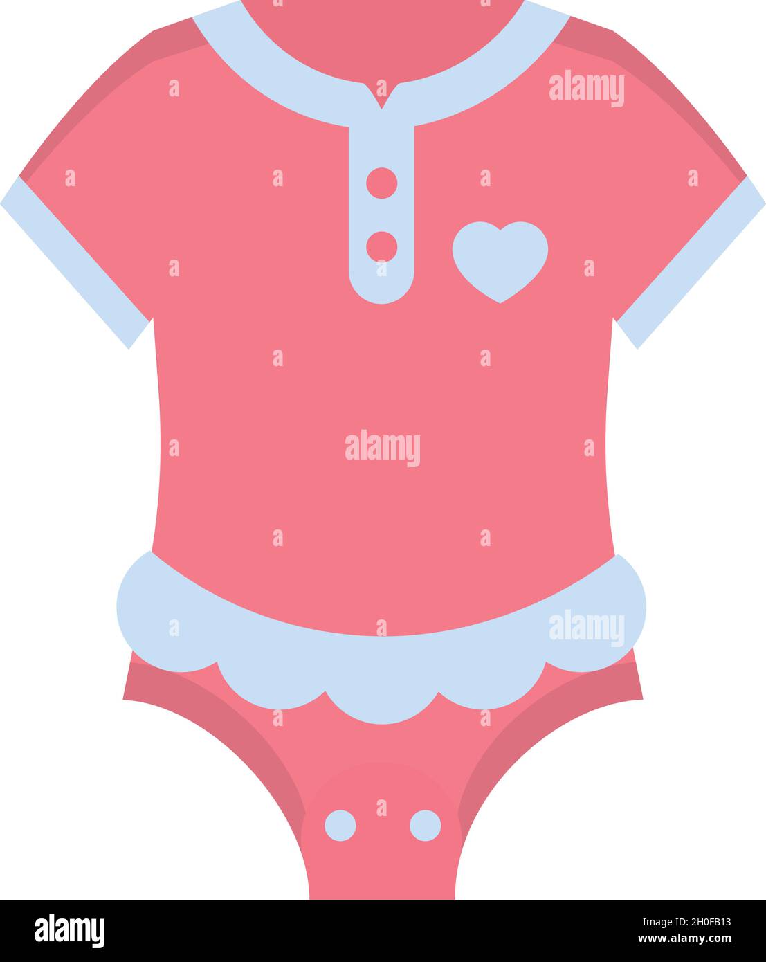 pink baby body icon on white background Stock Vector Image & Art - Alamy