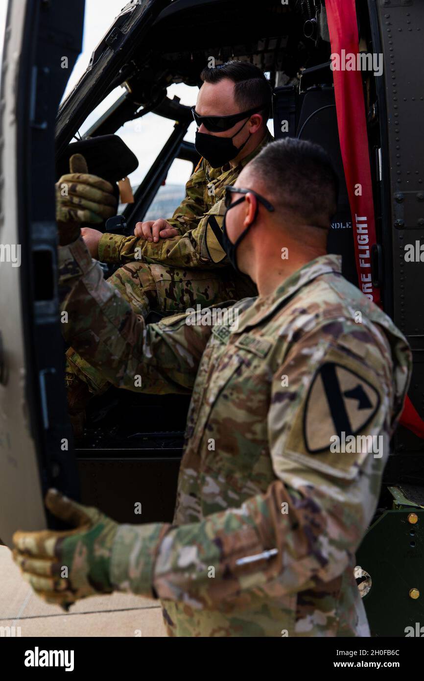 Sgt. Hunter Zweep, a Technical Inspector from 3rd Battalion, 227th ...