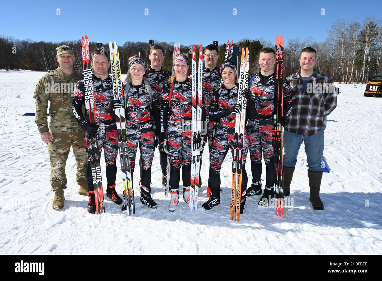 Command Sgt. Major Eric Binstock, N.D. National Guard senior enlisted ...