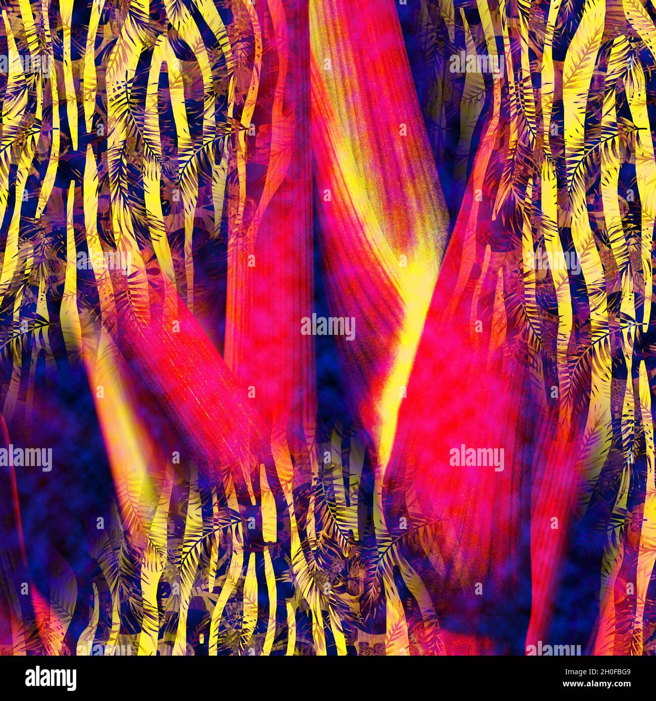 textile print patterns, modern mixed designs Stock Photo - Alamy