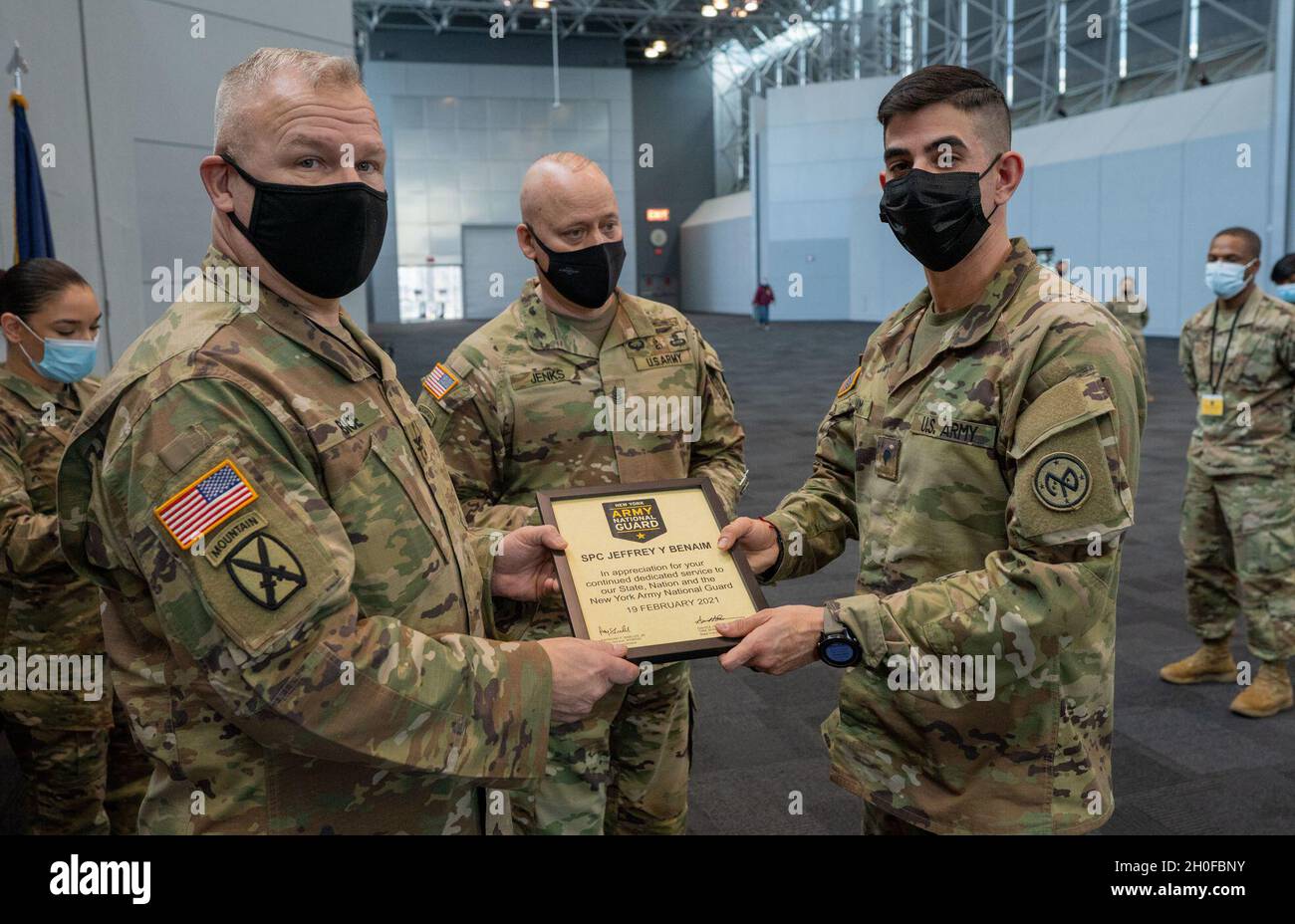 U.S. Army Col. Michael Bice, Joint Task Force Javits Incident Commander ...