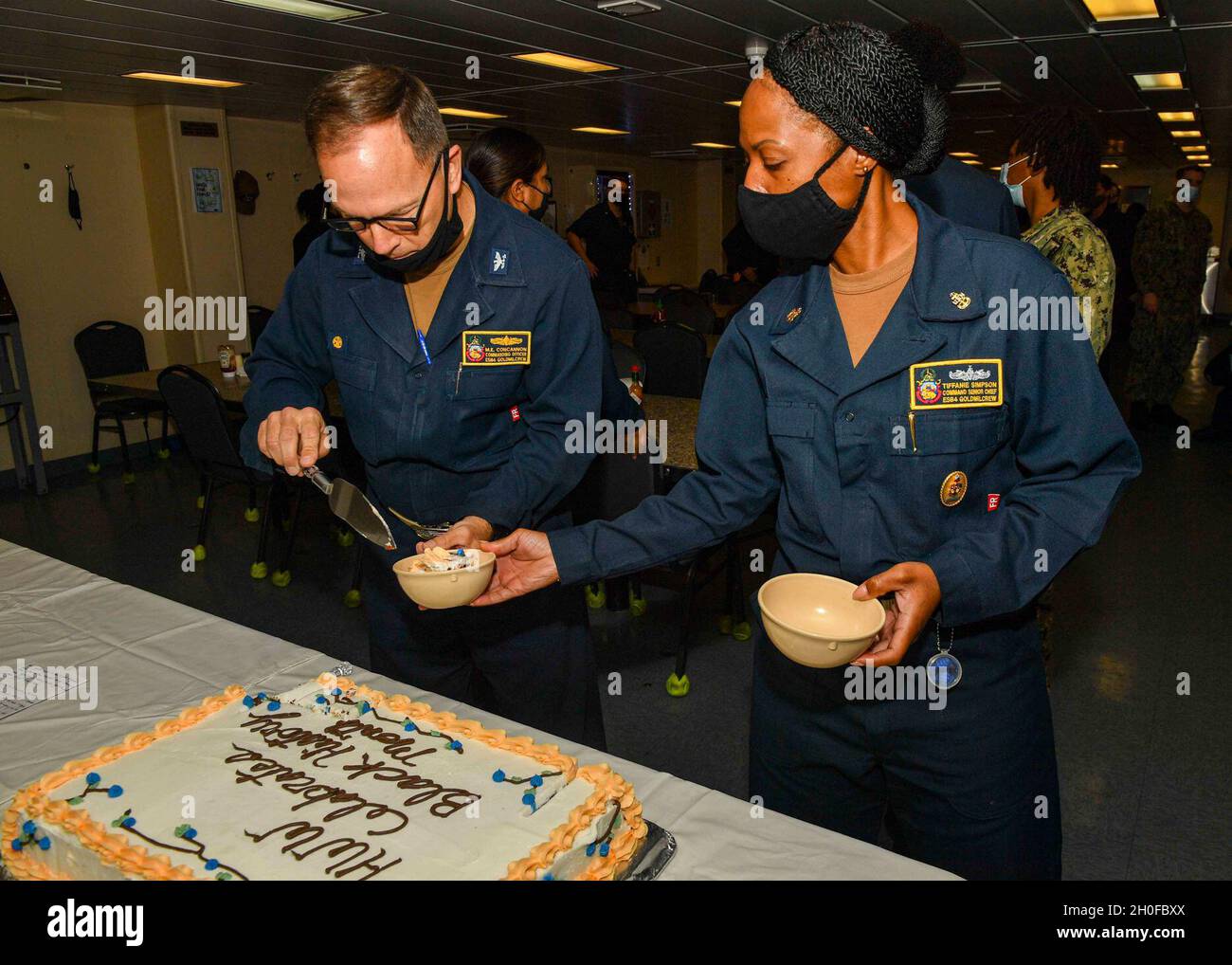 CAPE TOWN, South Africa (Feb. 24, 2021) Commanding Officer, Capt ...