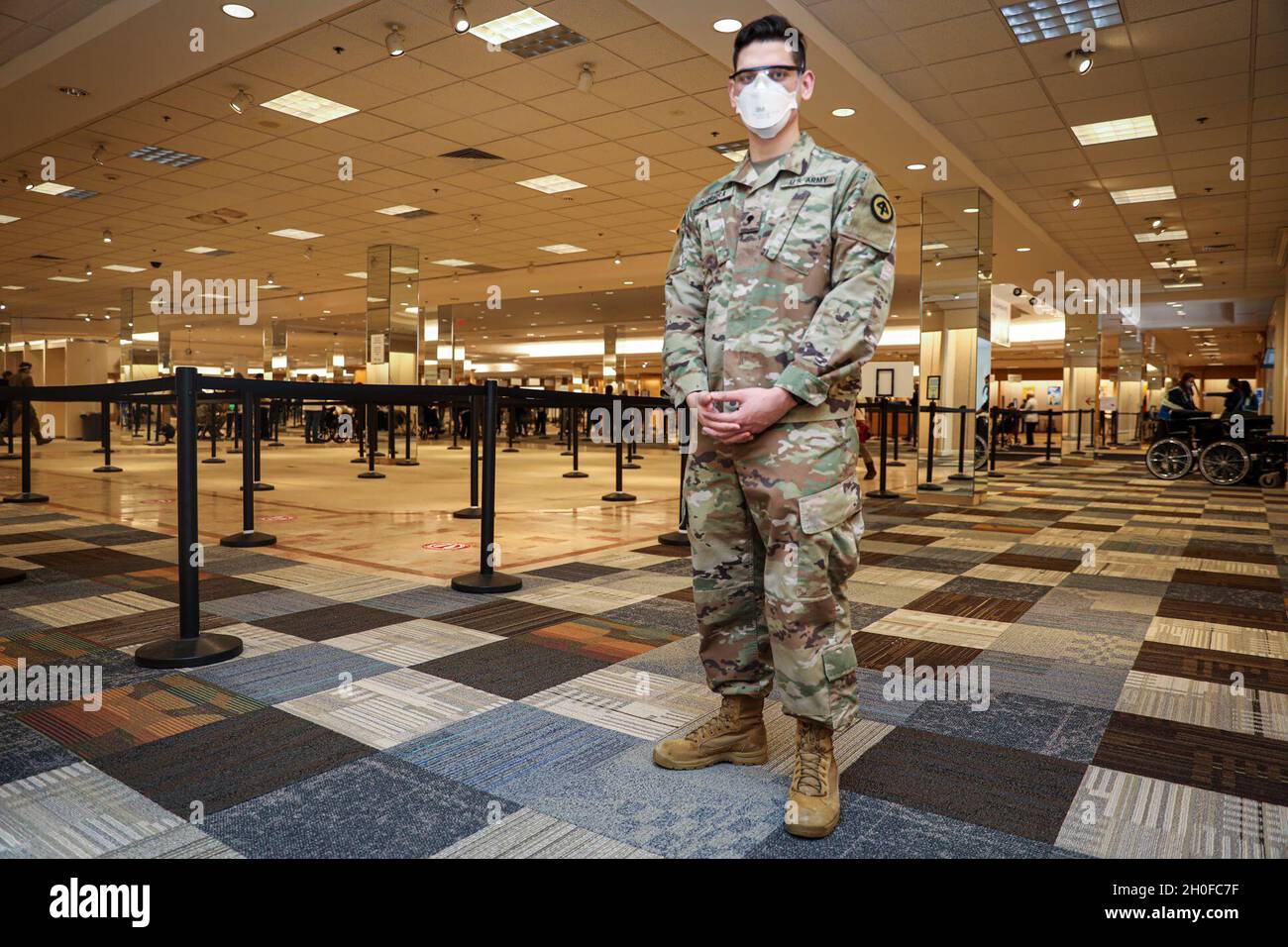 U.S. Army Spc. Angel Ferreira, 1-114th Infantry Regiment, New Jersey ...