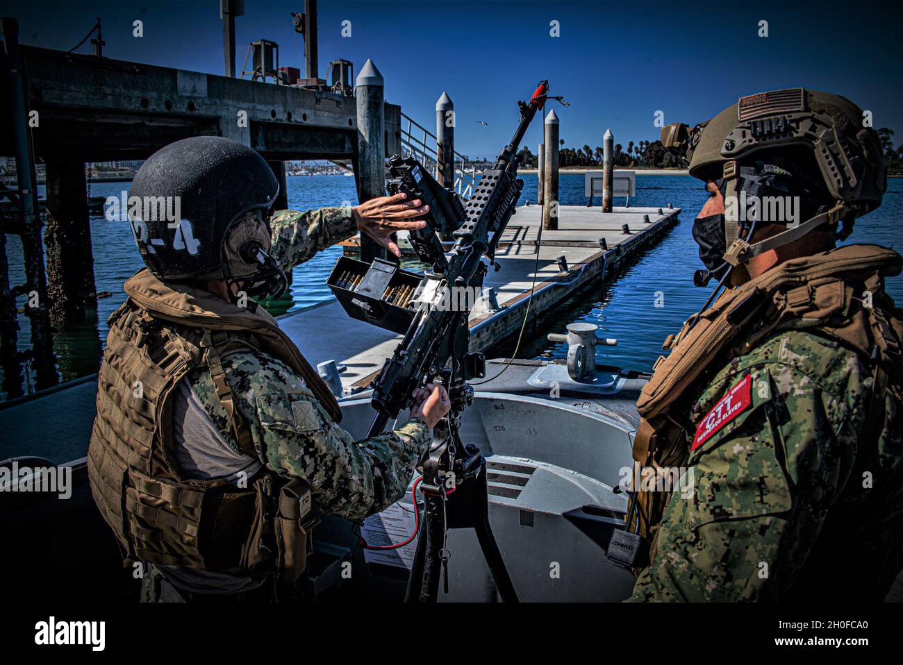 210224-N-NT795-093 SAN DIEGO (Feb. 24, 2021) Engineman 2nd Class ...