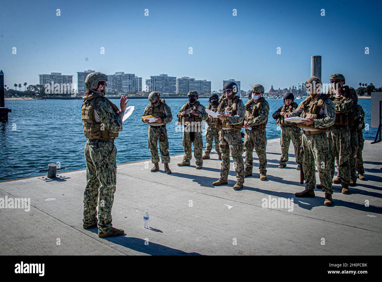 210224-N-NT795-128 SAN DIEGO (Feb. 24, 2021) Engineman1st Class Erin ...