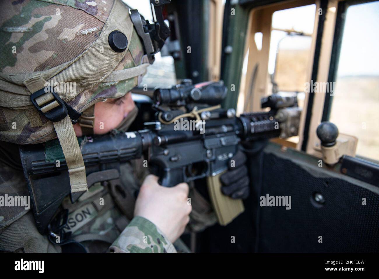 Sgt. Brendan Stevenson, military policeman, 64th Military Police ...