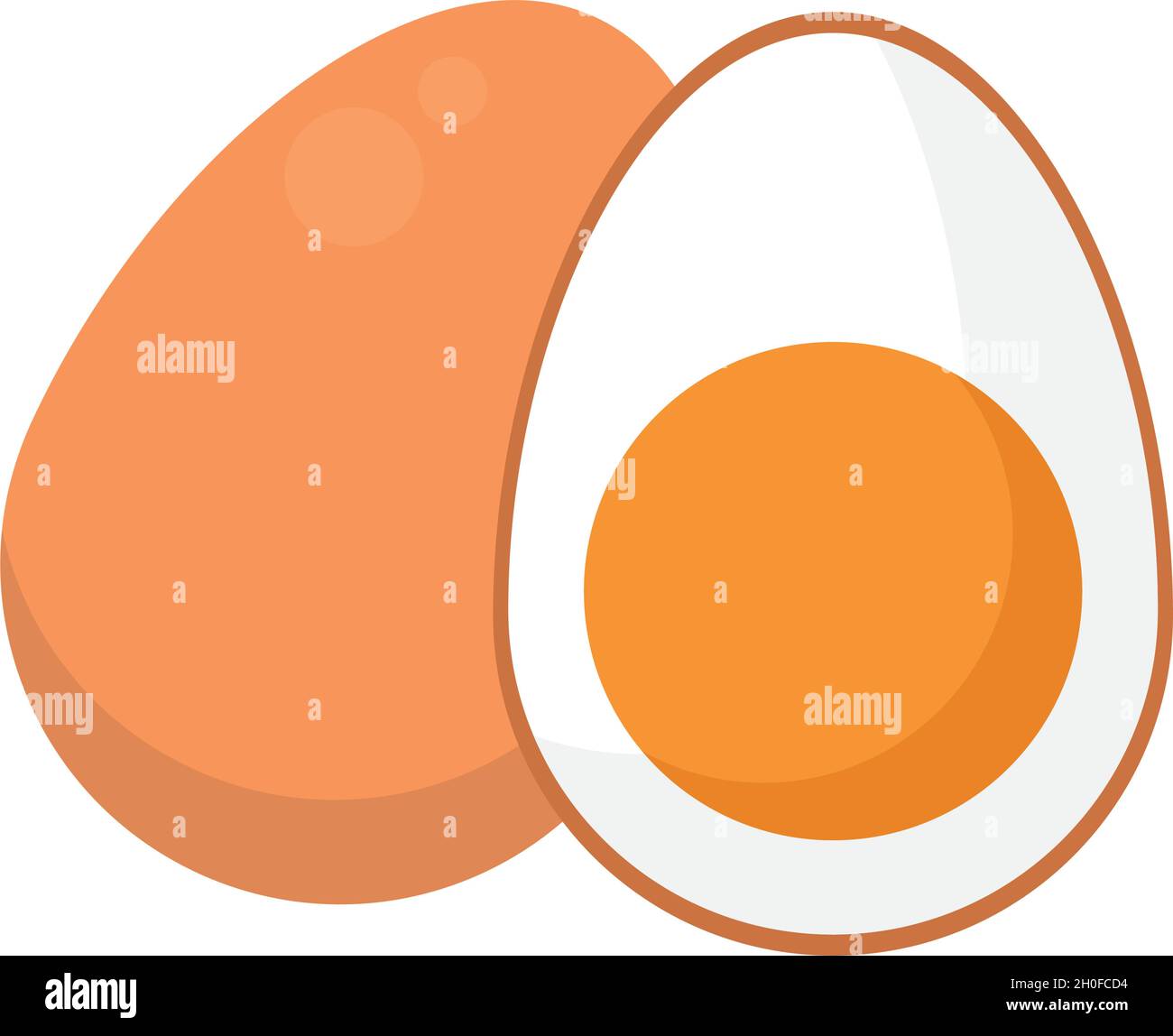 Egg on tray icon Stock Vector Images - Alamy