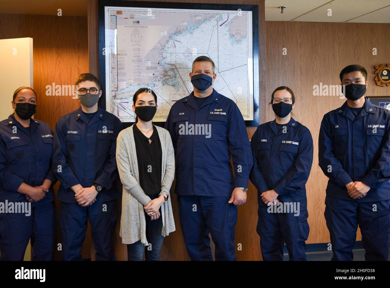 Commander coast guard first district hi-res stock photography and ...