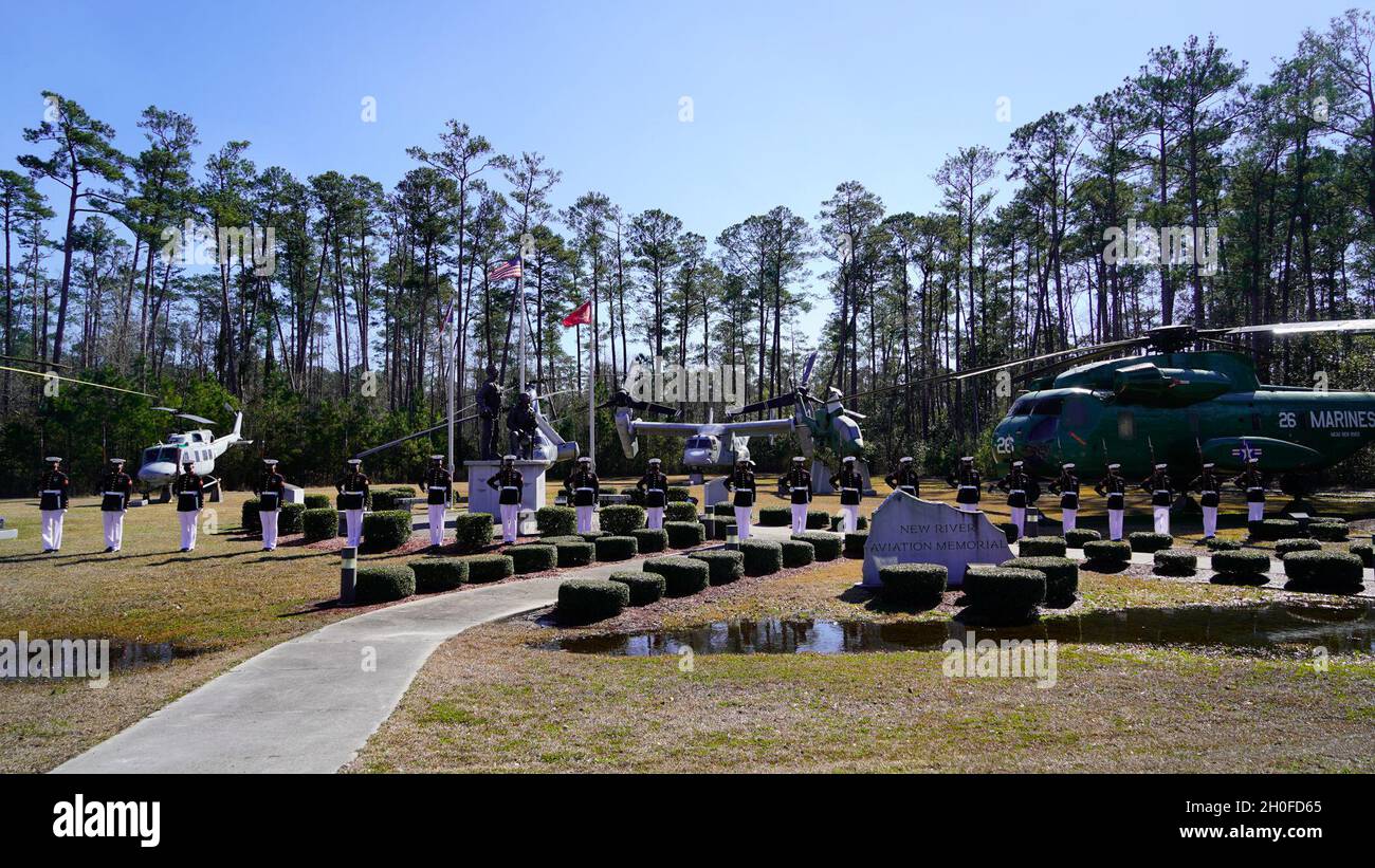 The U.S. Marine Corps Silent Drill Platoon wrapped up their offsite ...
