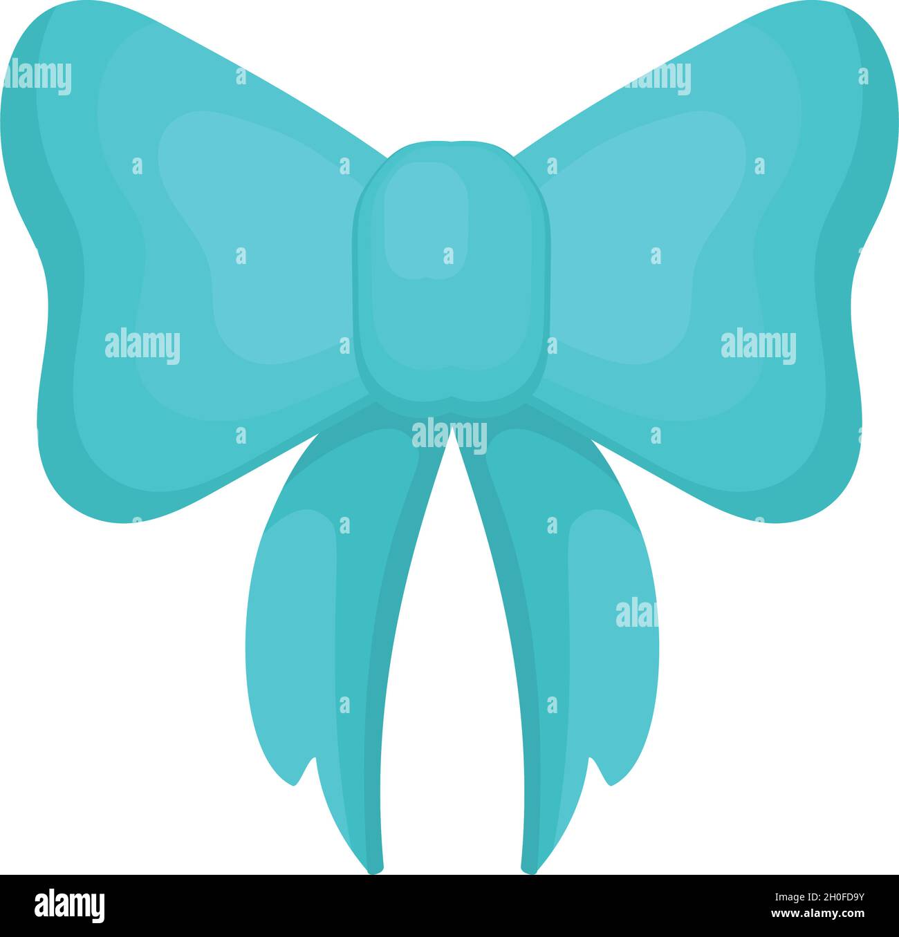 blue bow icon on white background Stock Vector Image & Art - Alamy