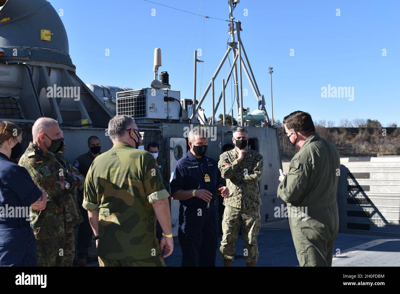 Royal Navy Rear Adm. Andrew Betton, Deputy Commander of NATO Joint ...