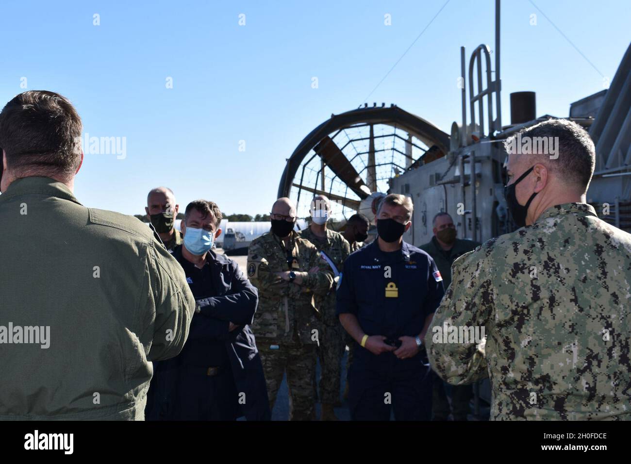 Royal Navy Rear Adm. Andrew Betton, Deputy Commander of NATO Joint ...