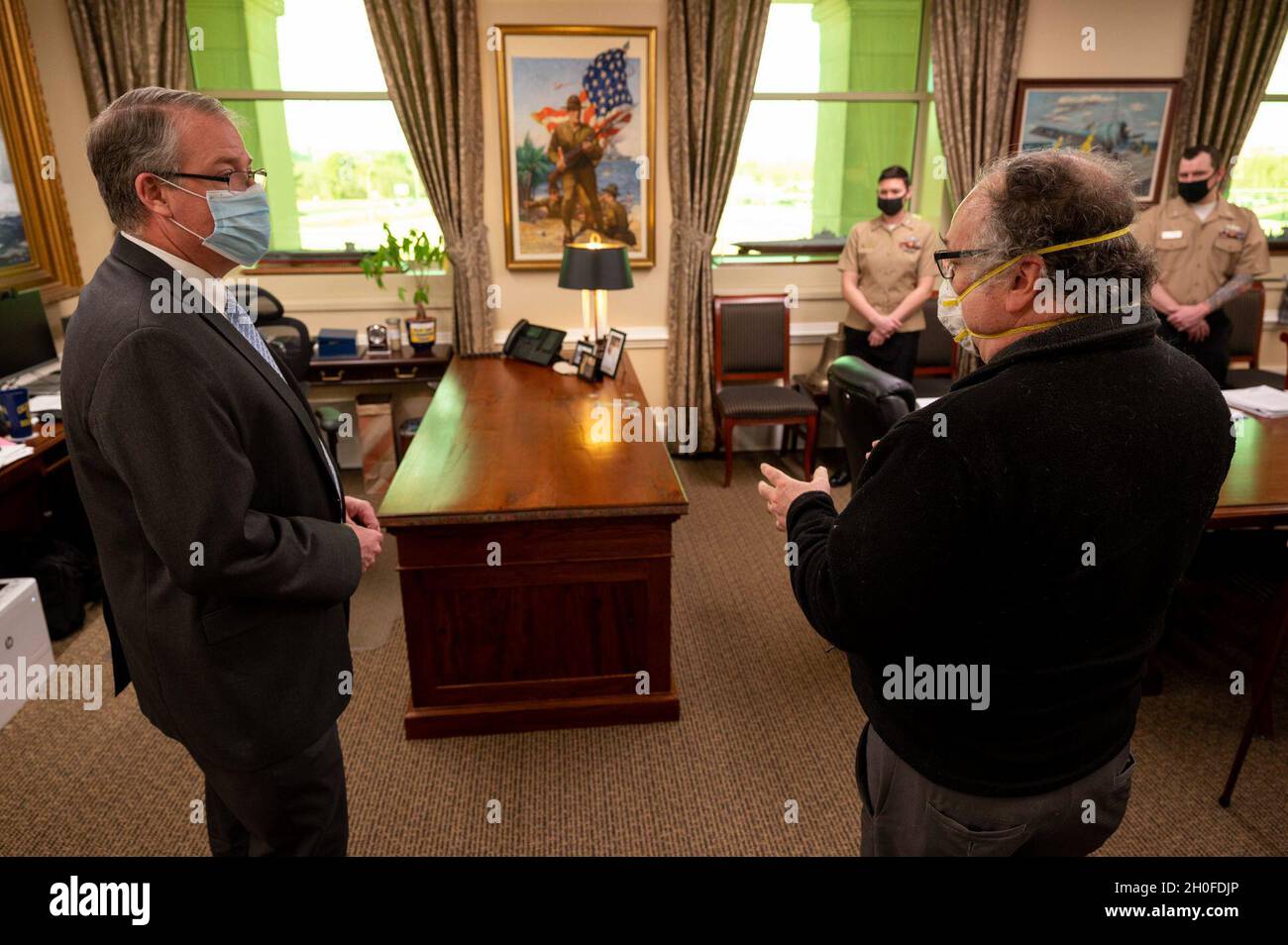 210224-N-PM193-1087 WASHINGTON (Feb. 24, 2021) Acting Secretary of the ...