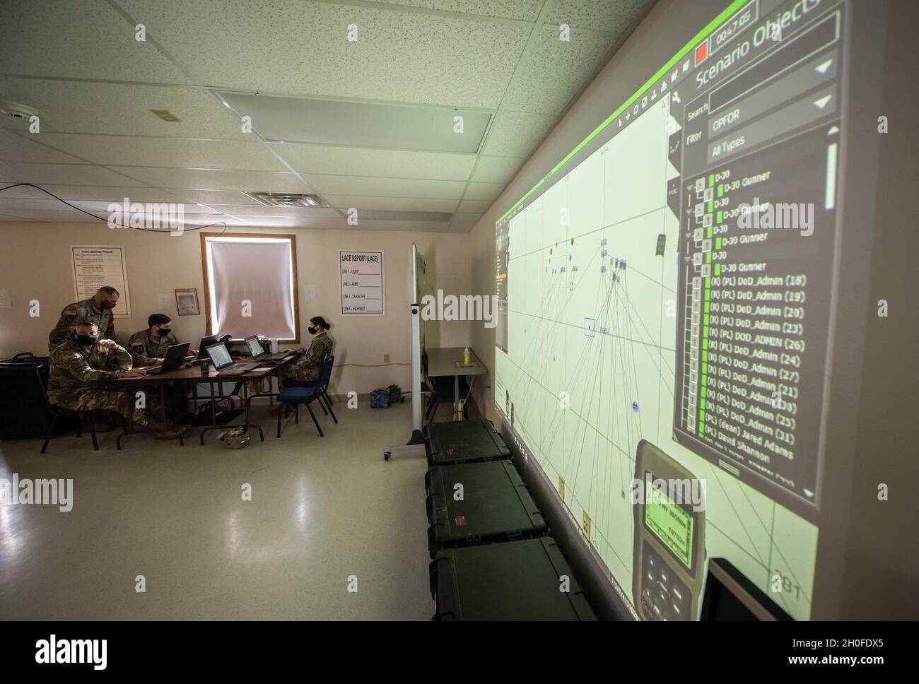 Soldiers from the 181st Infantry Brigade, 1st Battalion, 310th Regiment ...