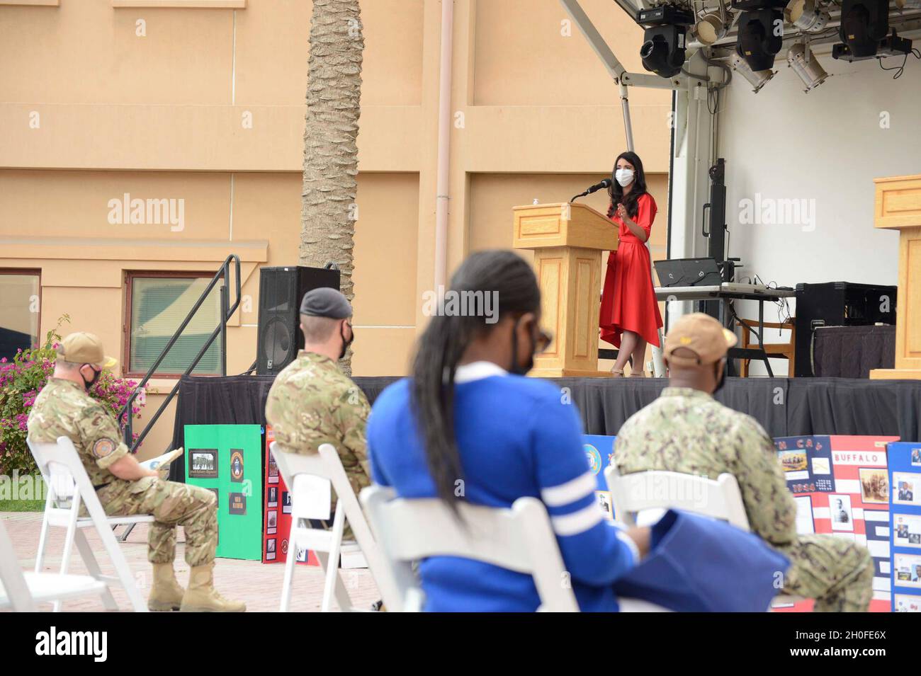 210225-N-JO245-1236 MANAMA, Bahrain (February 25, 2021) Lujane Jacob ...