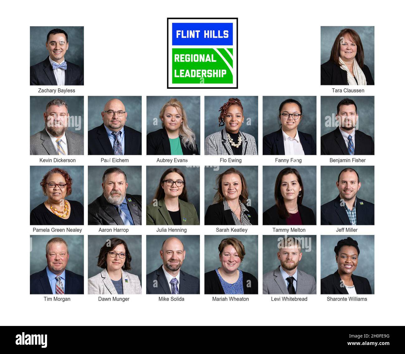 Three civilian professionals with the U.S. Army Garrison Fort Riley ...