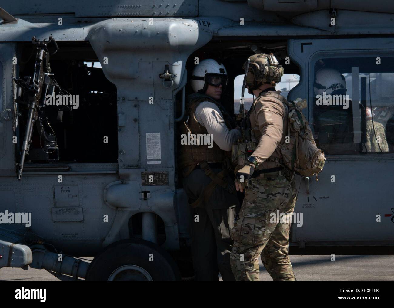 A U.S. Air Force Special Tactics operator assigned to the 24th Special ...