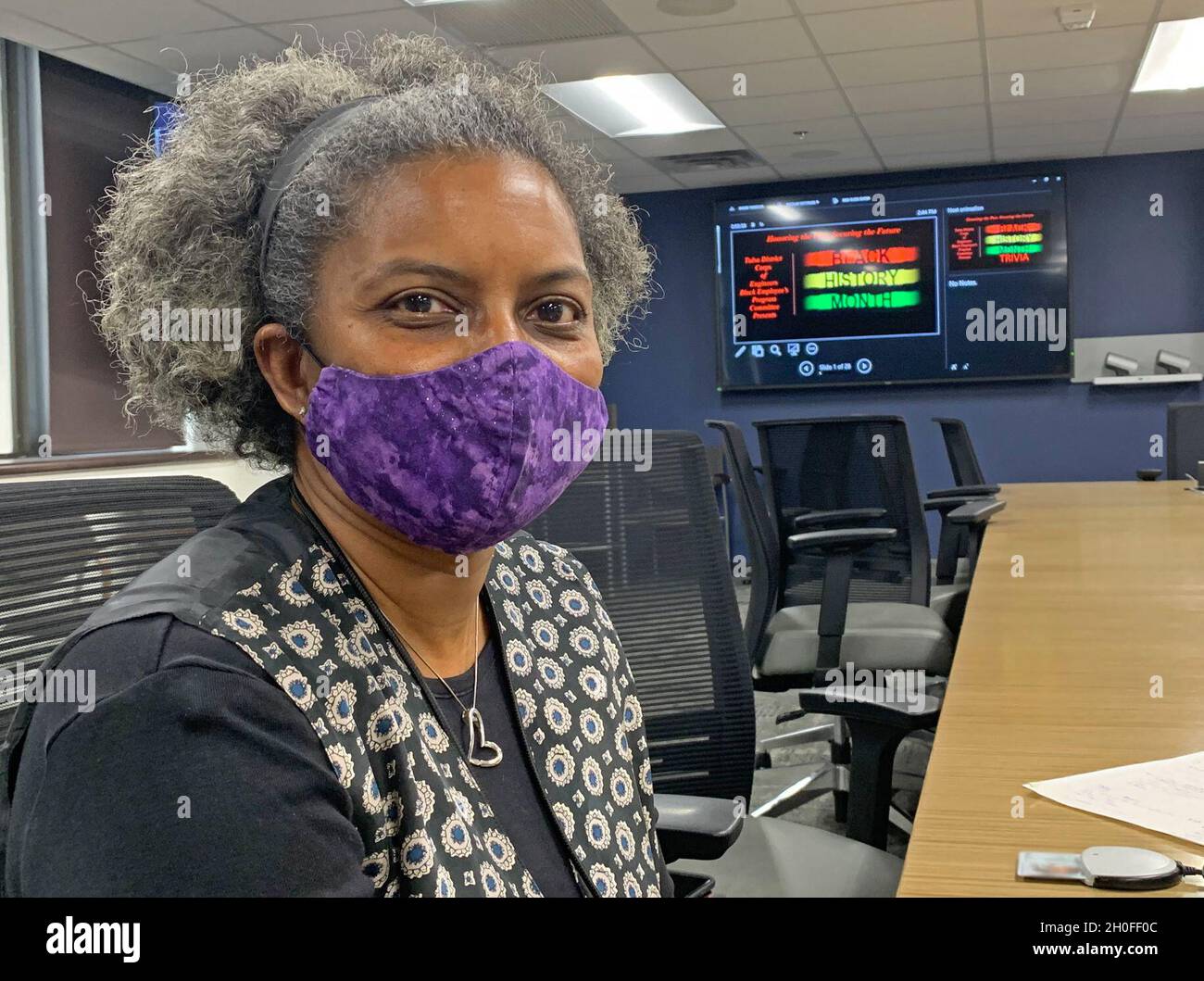 Lisa Samilton, electronics engineer, Tulsa District, USACE and the Black Employees' Program ...