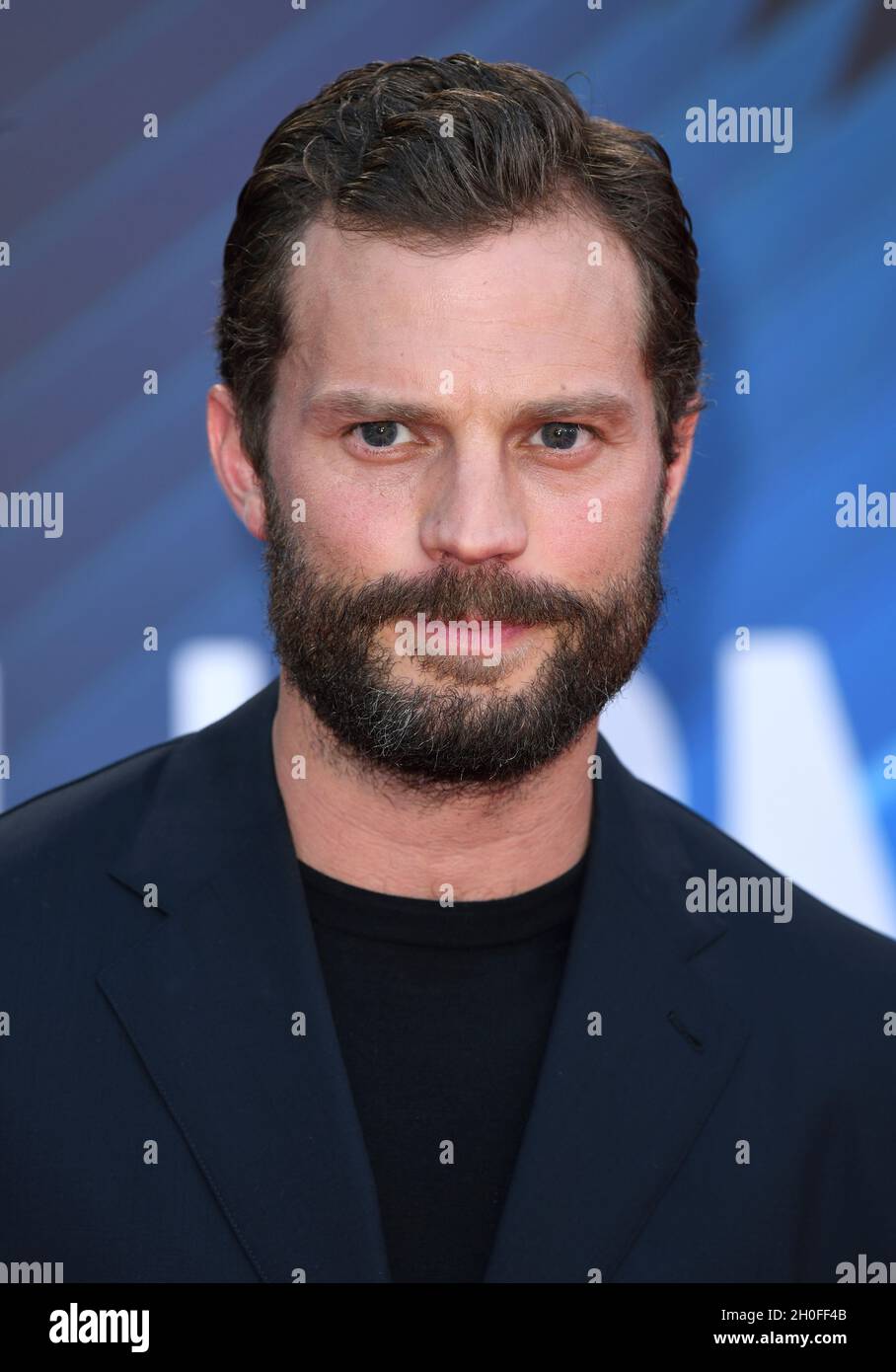 October 12th, 2021, London, UK. Jamie Dornan arriving at the Belfast ...