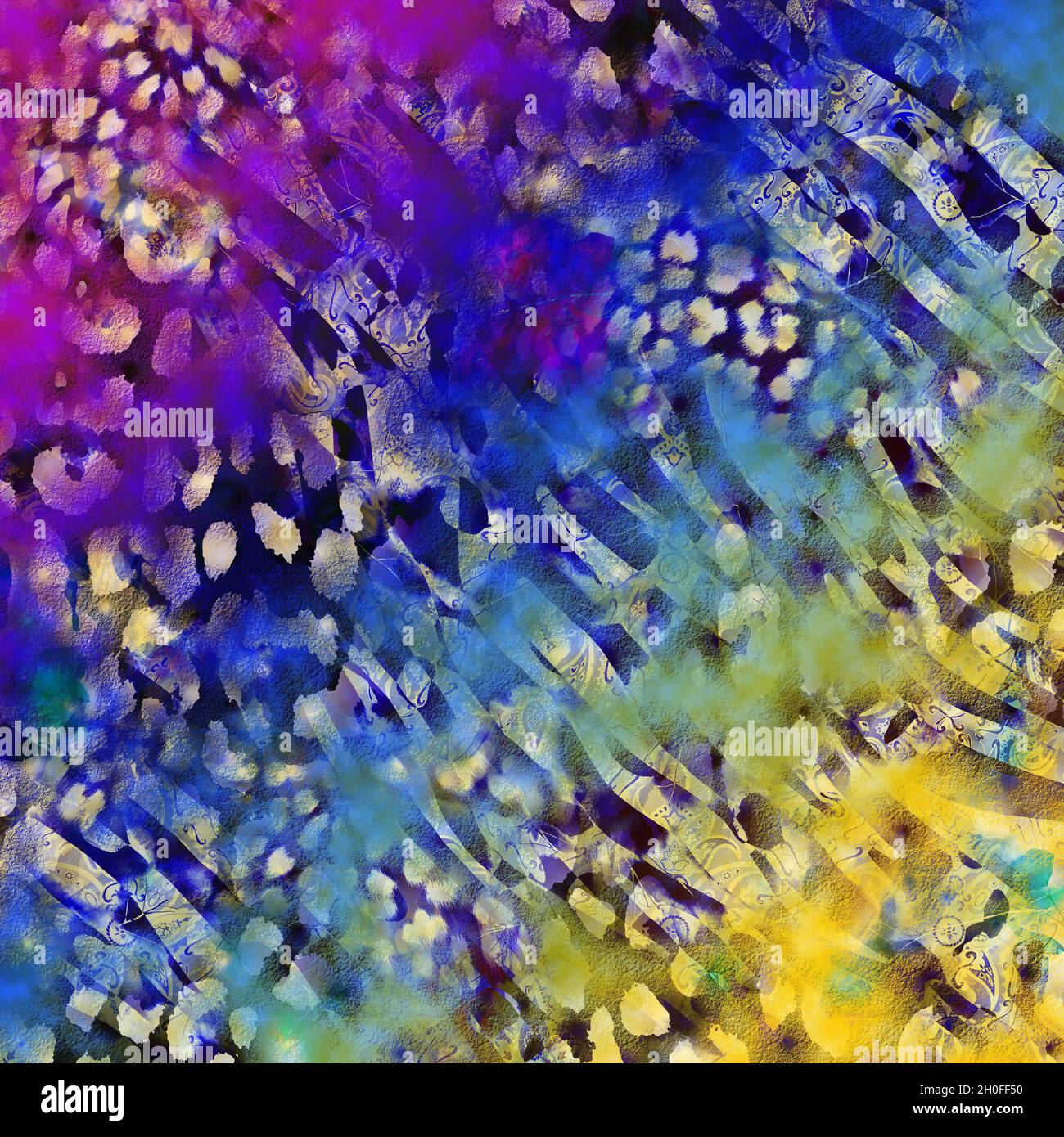 textile print patterns, modern mixed designs Stock Photo - Alamy