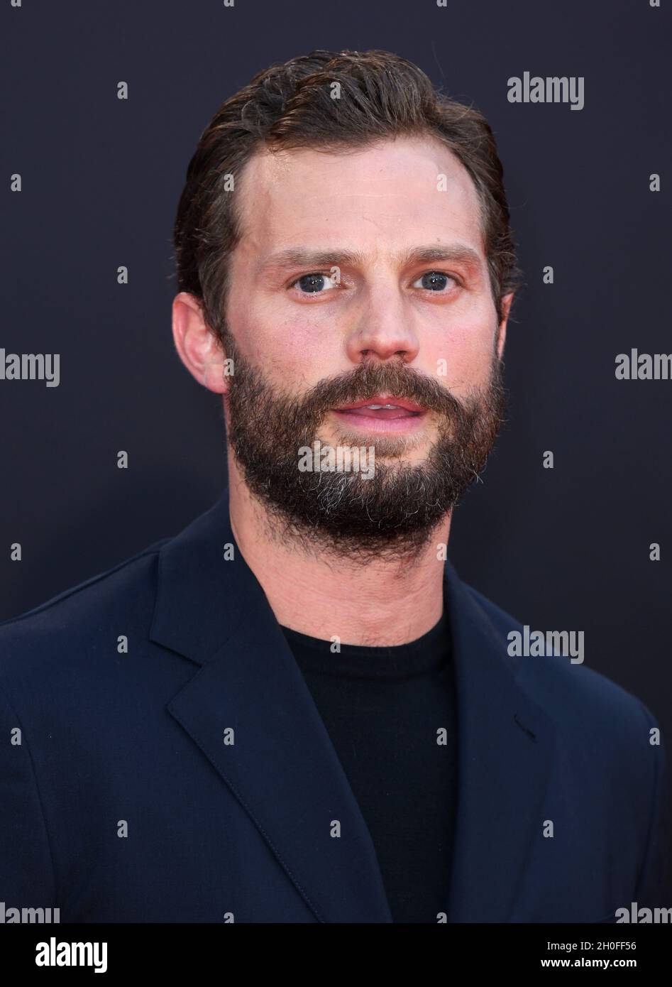 October 12th, 2021, London, UK. Jamie Dornan arriving at the Belfast ...
