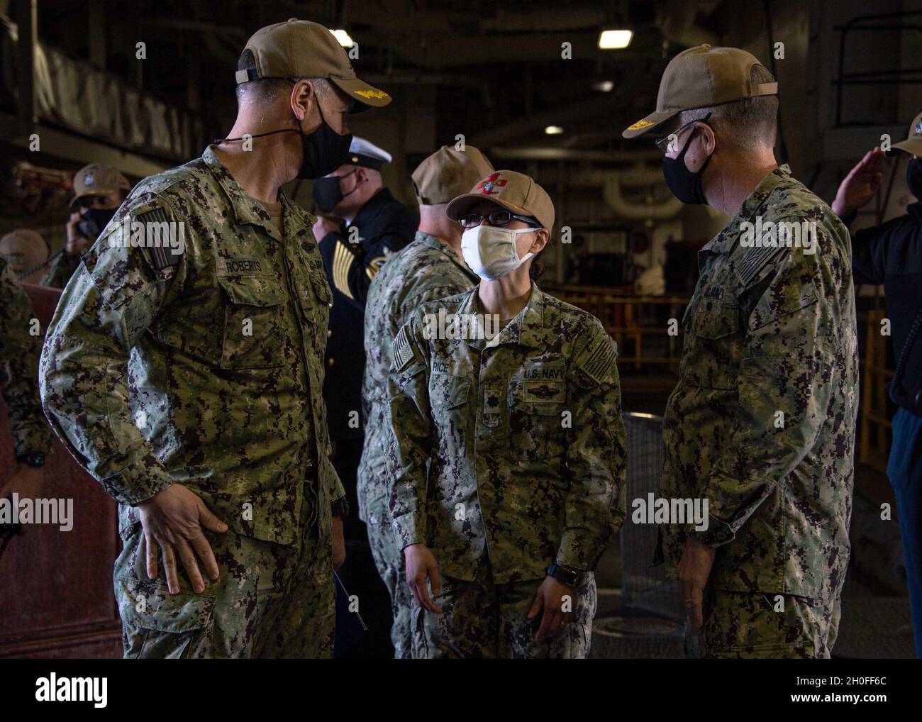 SAN DIEGO (Feb. 25, 2021) Cmdr. Nelly Rice, Commander Amphibious Task ...