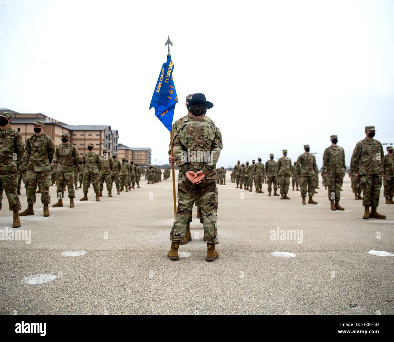U.S. Air Force Tech. Sgt. Tarah Roth (center), 323rd Training Squadron ...