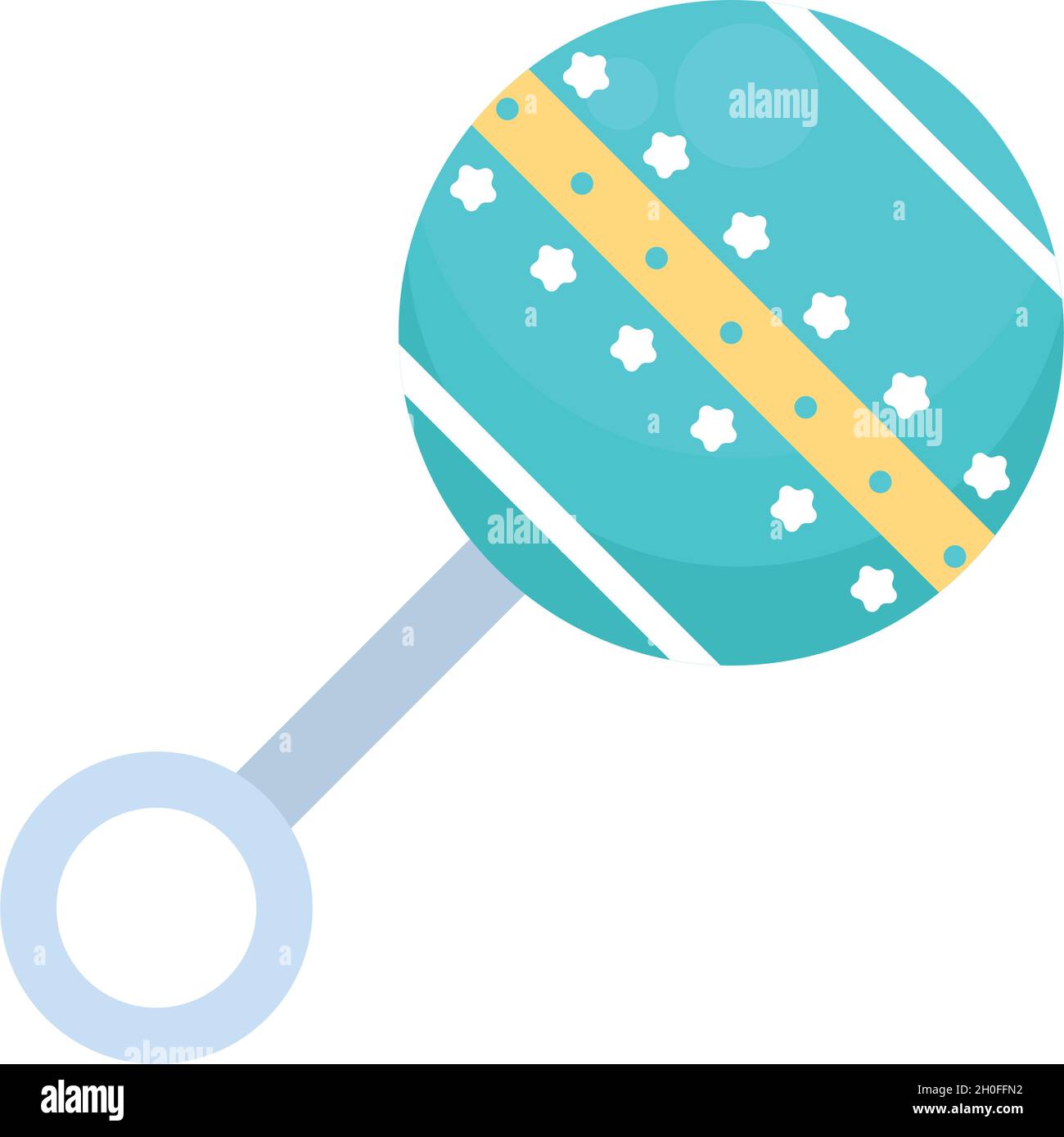 Baby Rattle Vector