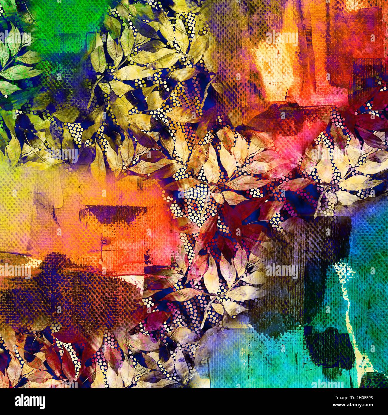 textile print patterns, modern mixed designs Stock Photo - Alamy