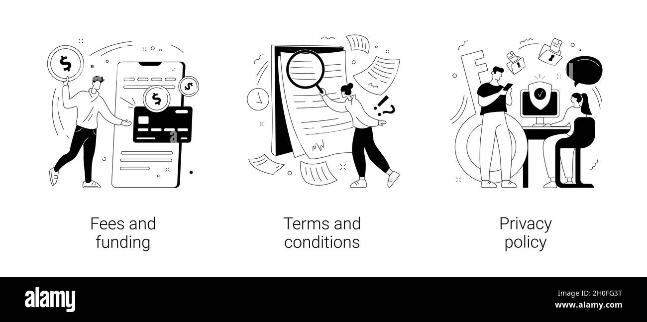 The information page Stock Vector Images - Alamy