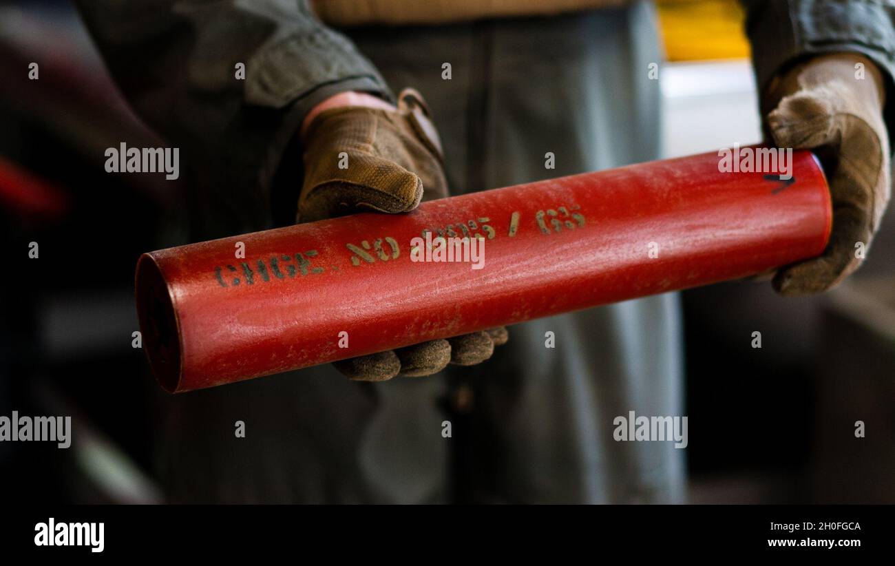 U.S. Marines with explosive ordnance disposal, 2nd Marine Logistics ...