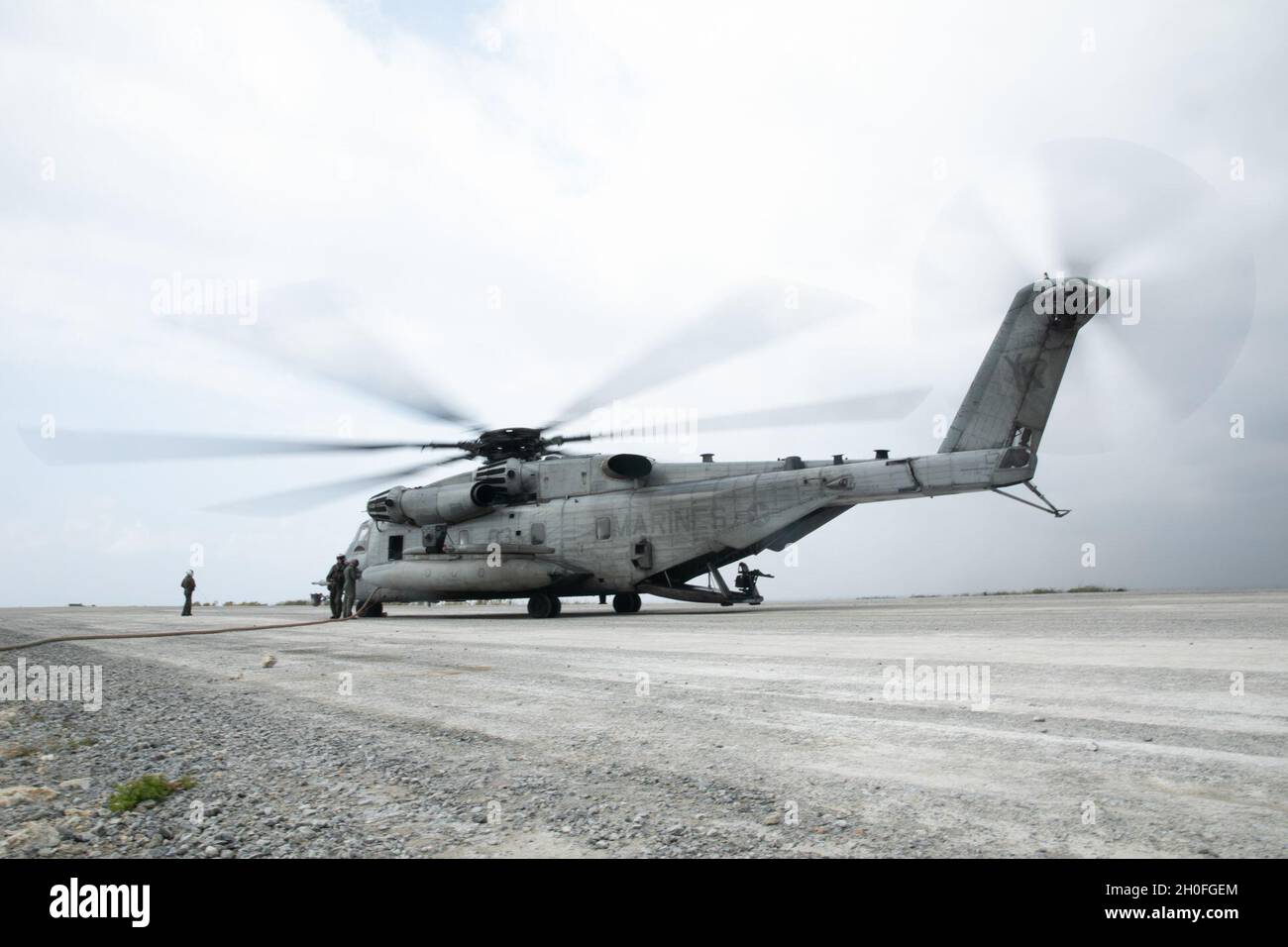 U.S. Marines with Marine Wing Support Squadron 172, Marine Aircraft ...