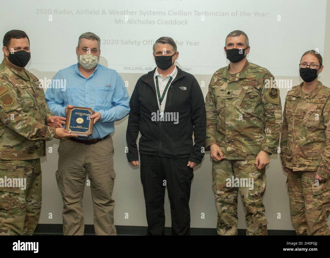 The 43 Air Mobility Operations Group celebrated recognized their ...