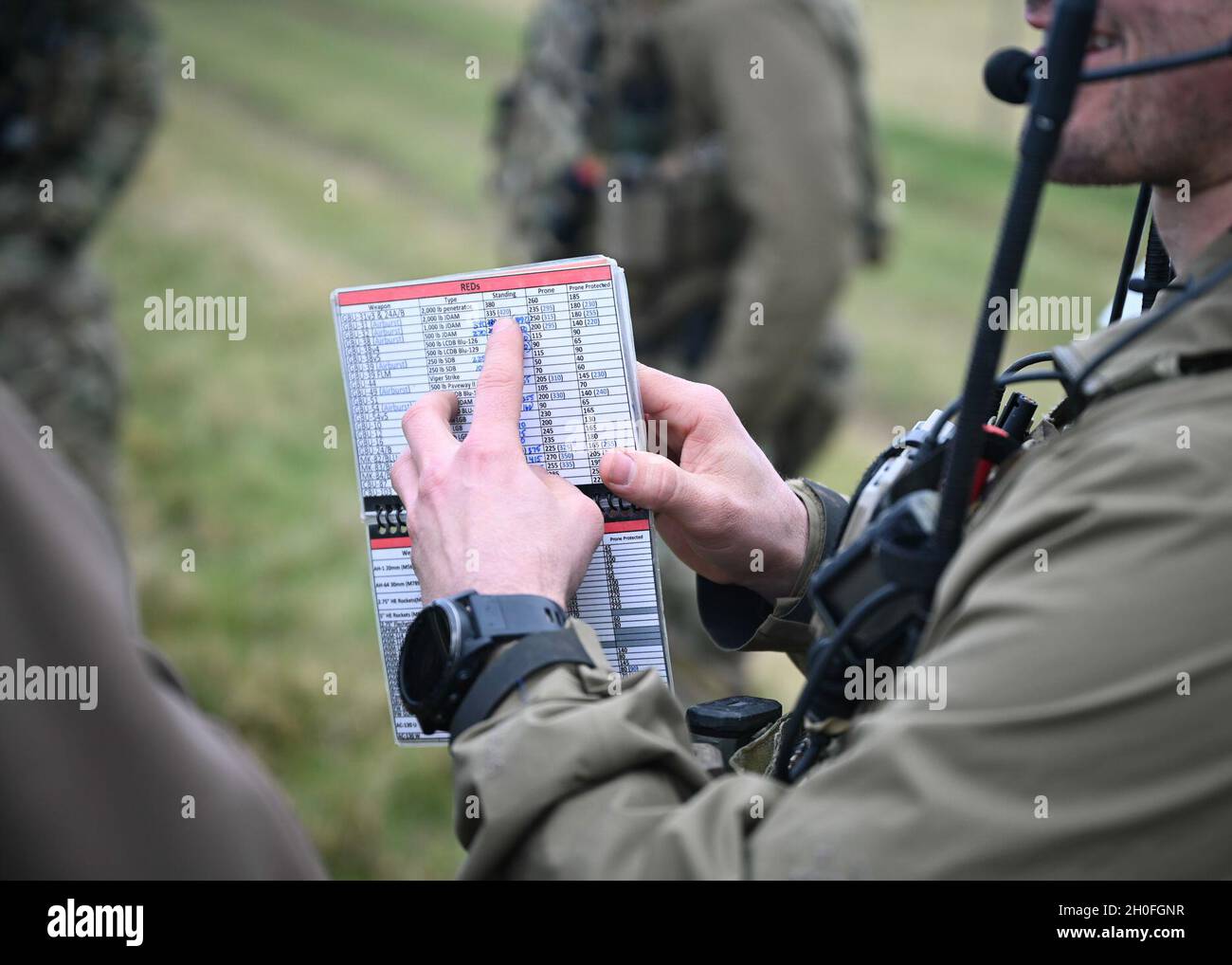 A U.S. Joint Terminal Attack Control qualified Special Tactics ...