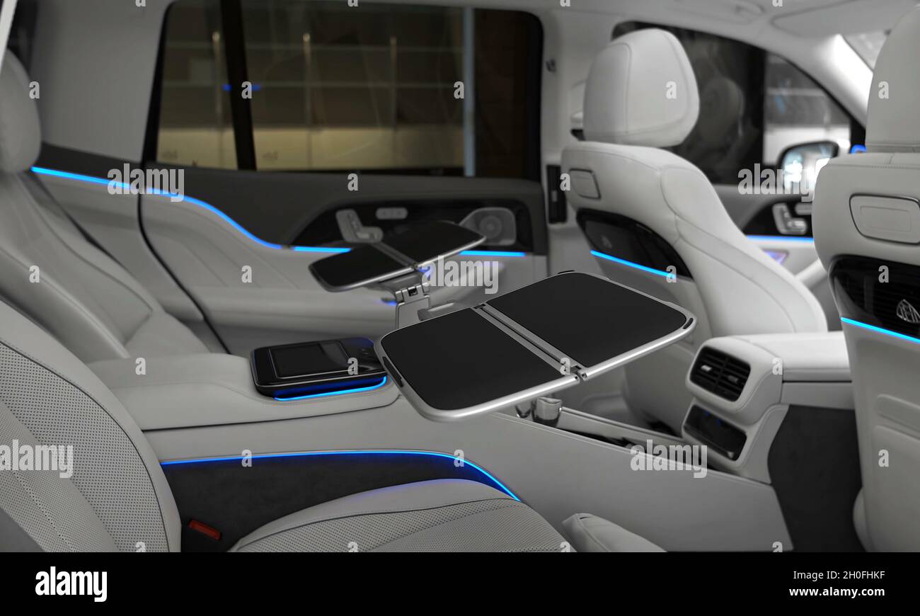 STUTTGART, GERMANY - Oct 04, 2021: A Mercedes Maybach GLS 600 - Modern ...