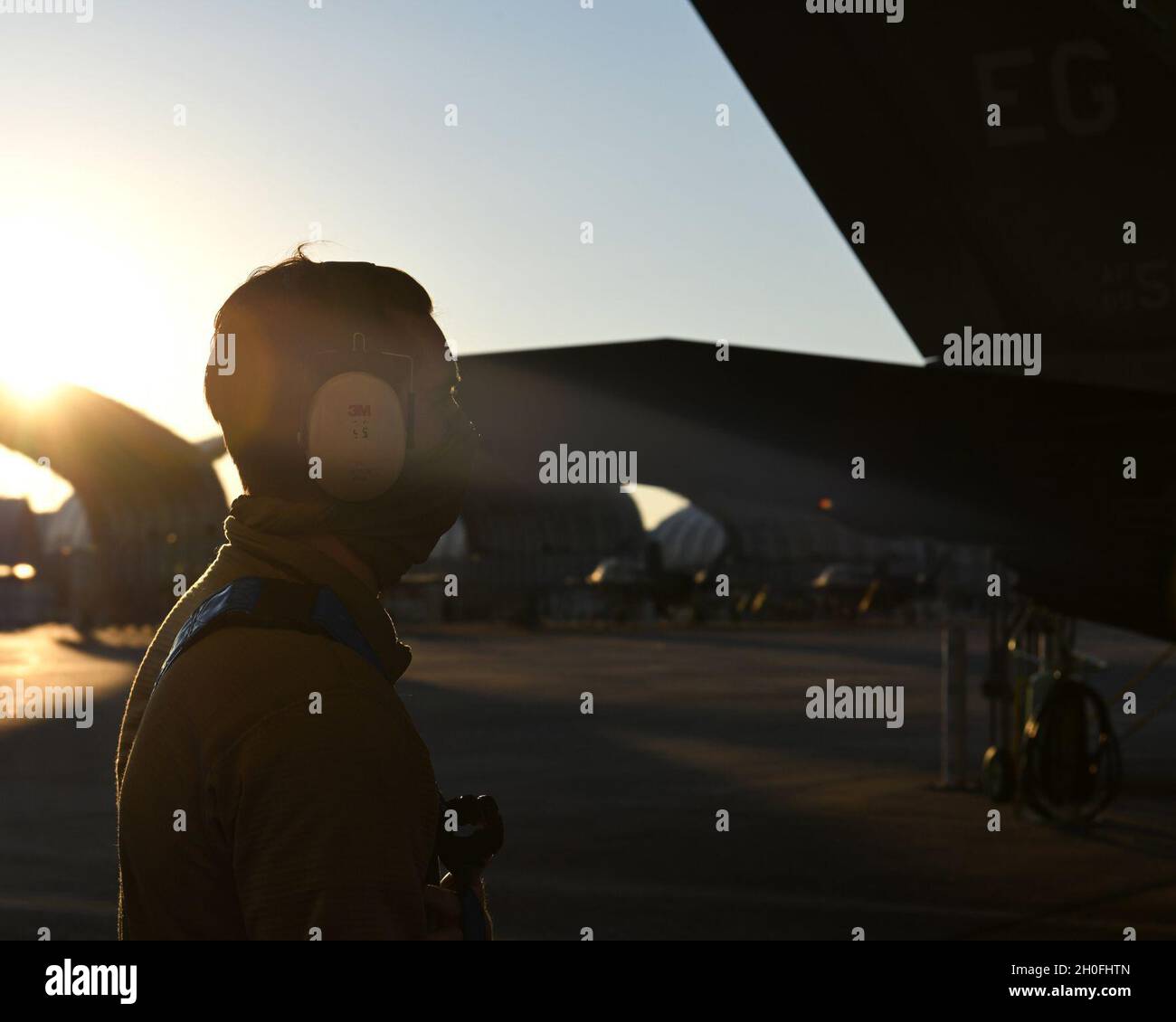 U.S. Air Force Senior Airman Michael Foy, 33rd Aircraft Maintenance ...