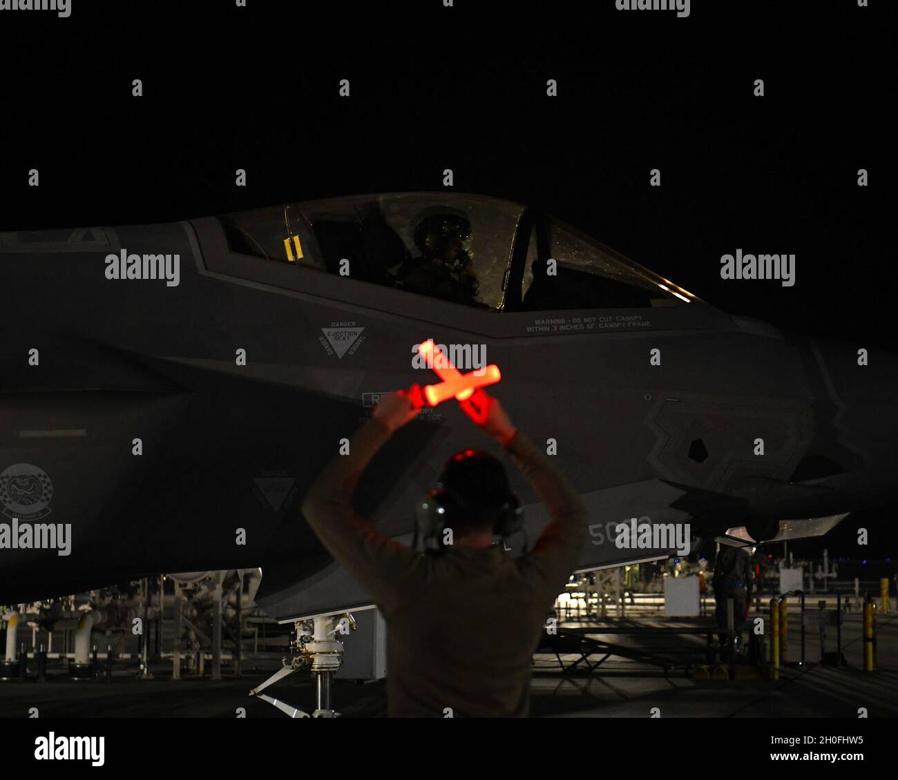 U.S. Air Force Senior Airman Matthew Amoguis, 33rd Aircraft Maintenance ...